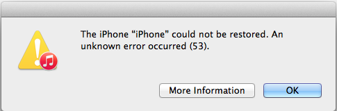 Error 53’’ - Hvad er fejlen og Hvorfor opstår den? - iPhoneluppen.dk