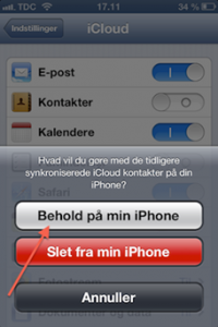 Sådan gendanner du dine iPhone kontakter efter du har slettet dem ⇒
